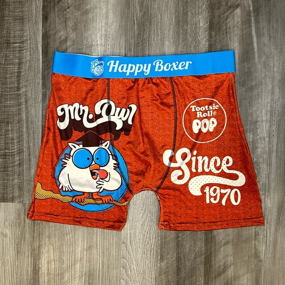 Happy Boxer | Underwear & Socks | Mr Owl Tootsie Roll Pop Boxer Brief ...